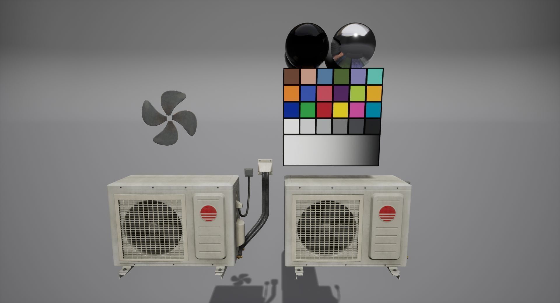 3D model Air conditioning condenser unit VR / AR / low-poly | CGTrader