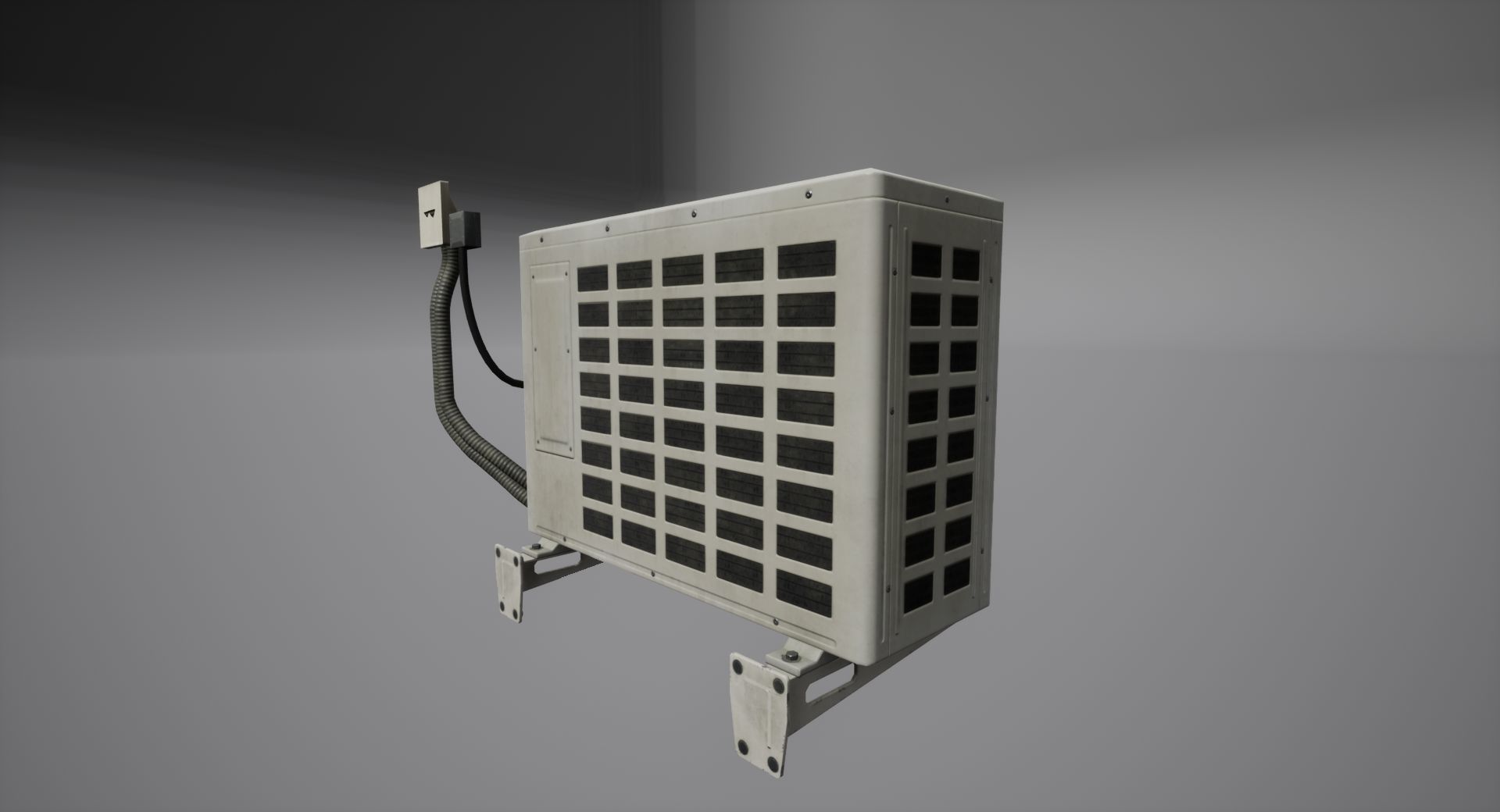 3D model Air conditioning condenser unit VR / AR / low-poly | CGTrader
