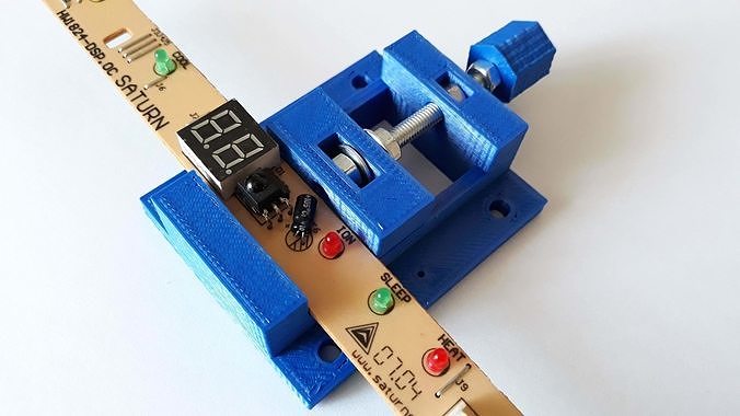 STEP BY STEP INSTRUCTIONS HOW TO DOWNLOAD AND 3D PRINT A VISE 3D model ...