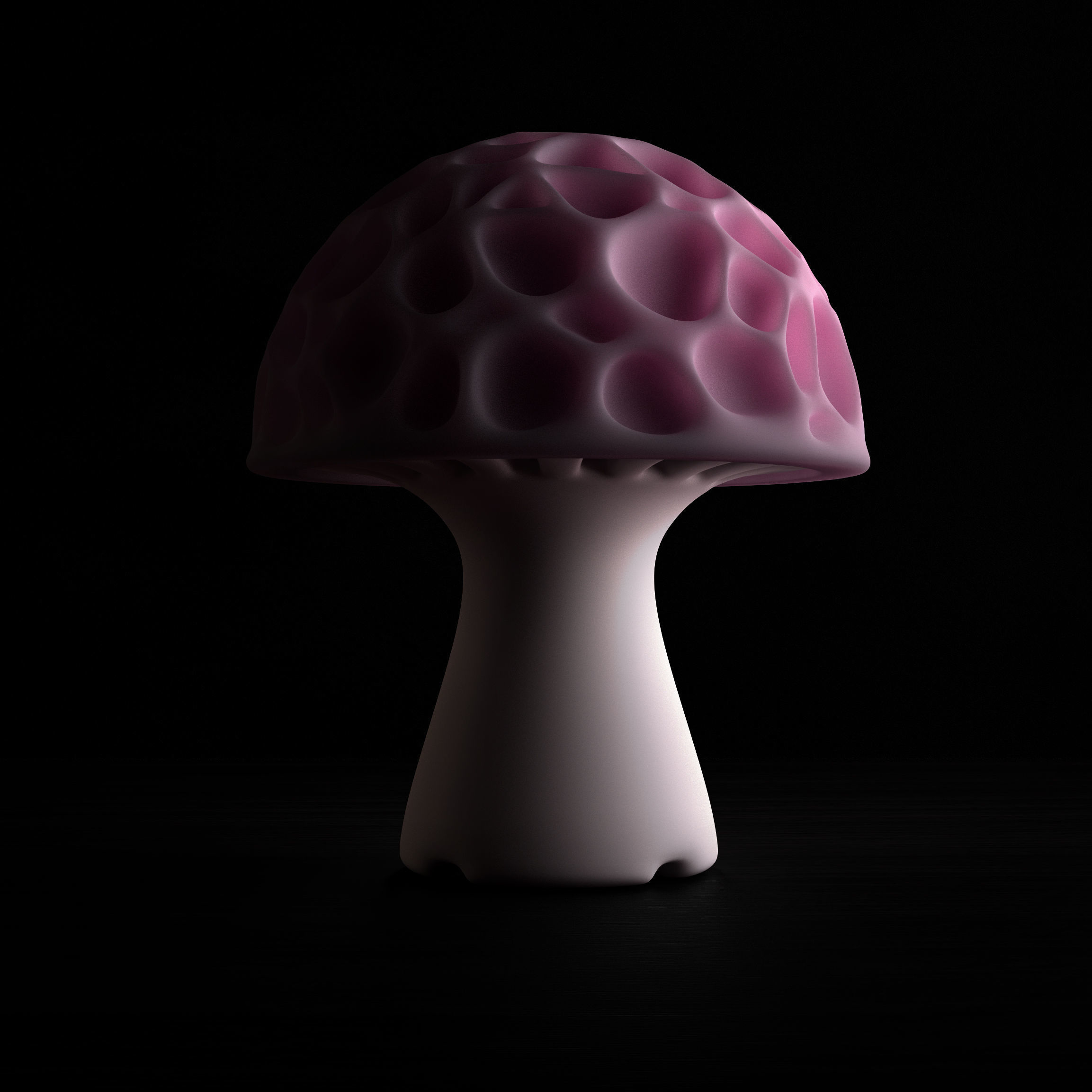 Generative design Magic Mushroom 3D model 3D printable | CGTrader