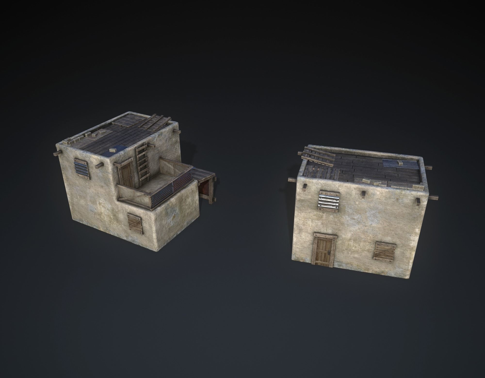 3D model Fortified House VR / AR / low-poly | CGTrader