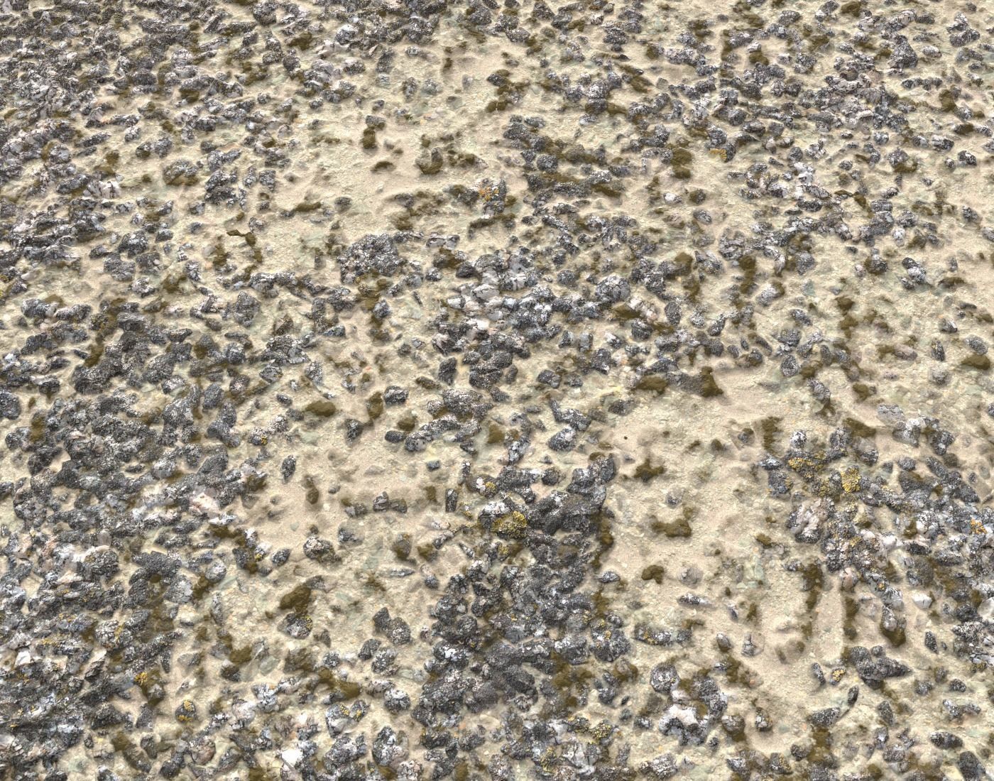 Sand and Gravel Seamless Pack PBR Texture | CGTrader