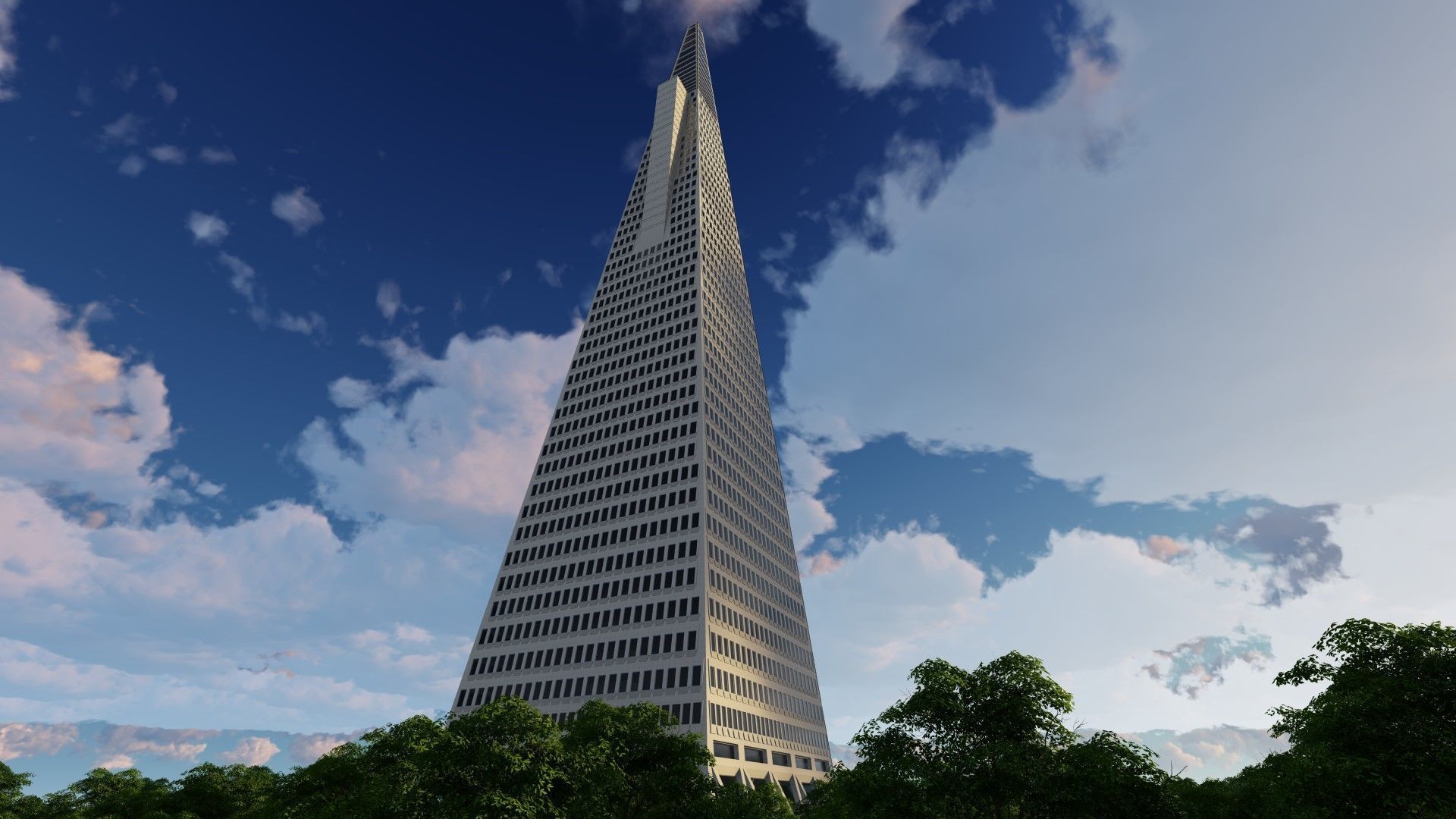 The Transamerica Building 3D model | CGTrader