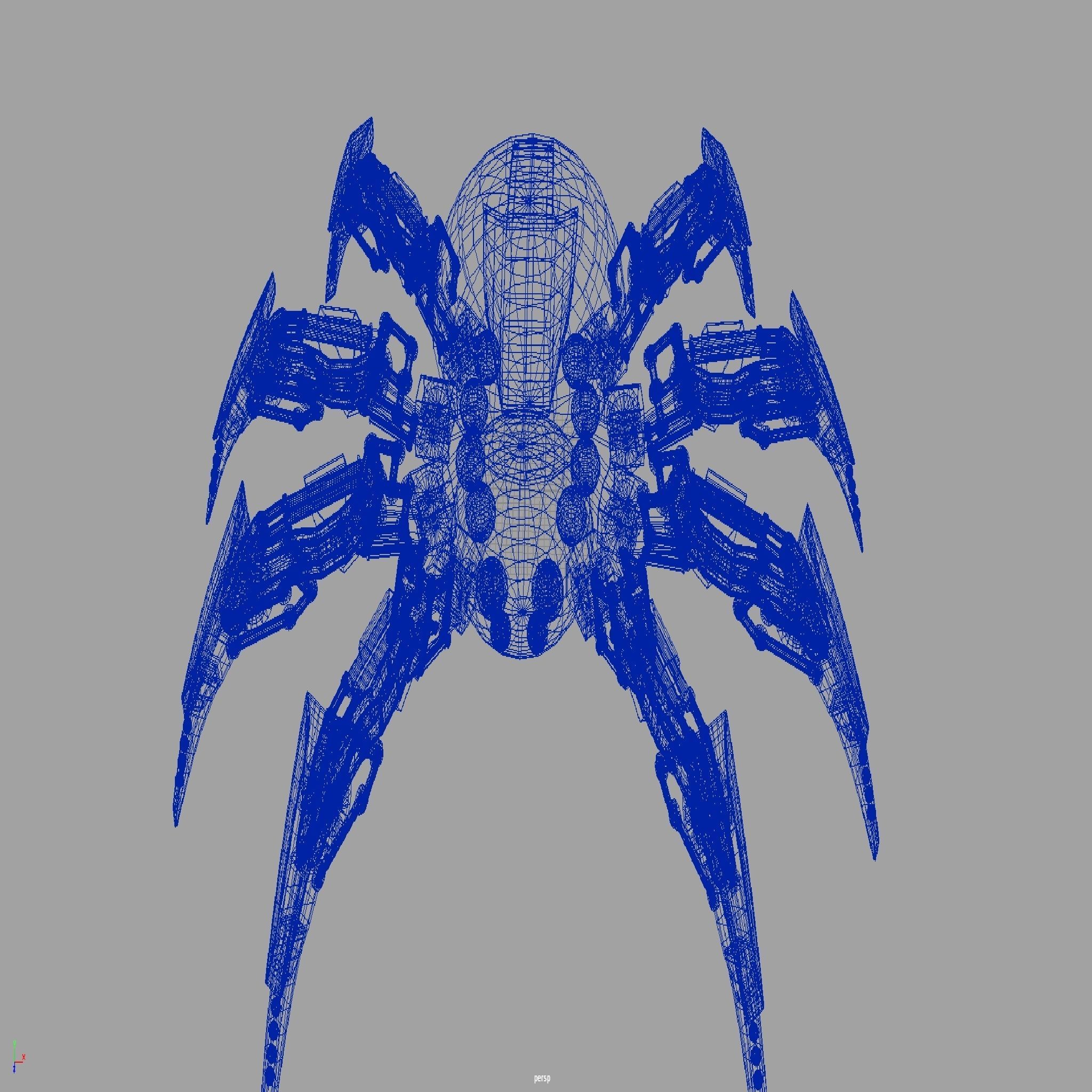 Spider Robo 3d Model free 3D model | CGTrader