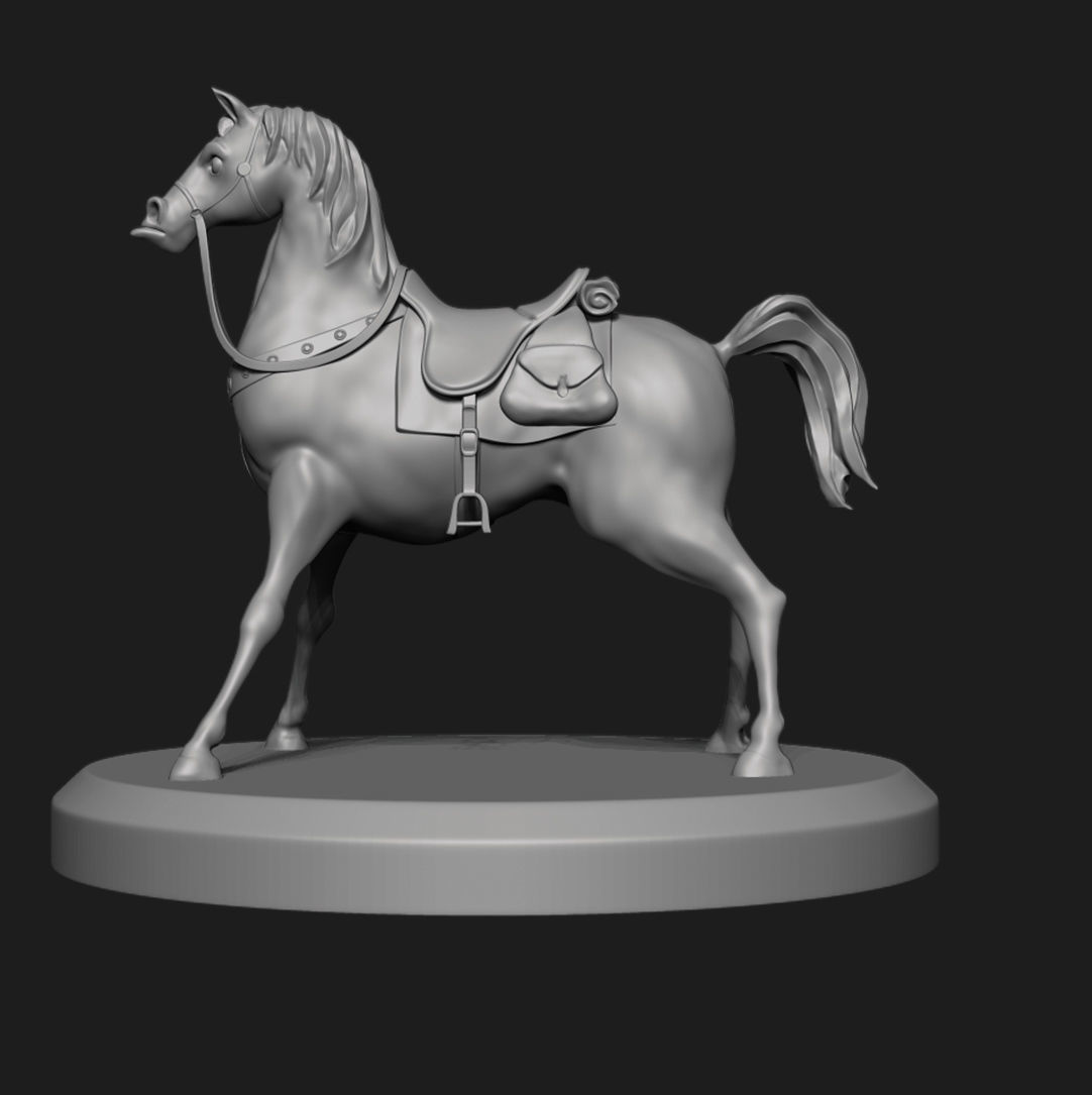 Maximus from Tangled 3D model 3D printable | CGTrader