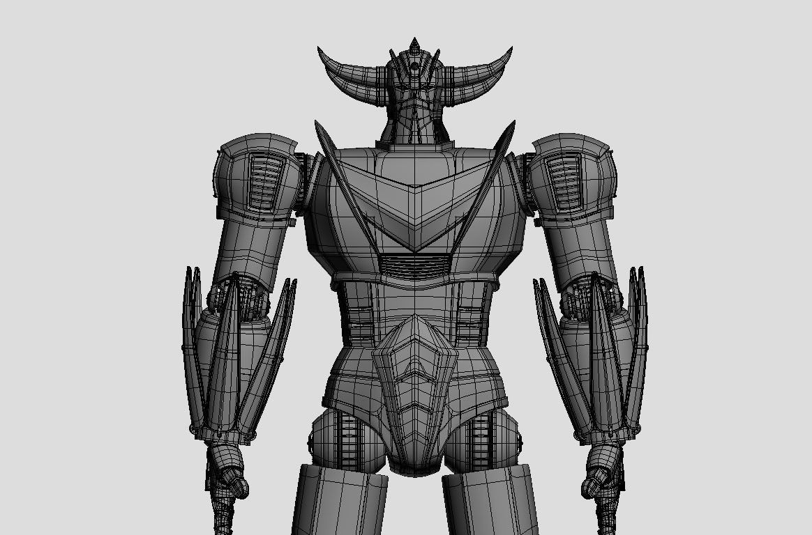 Grendizer 3D model sci-fi gun 3D model rigged | CGTrader