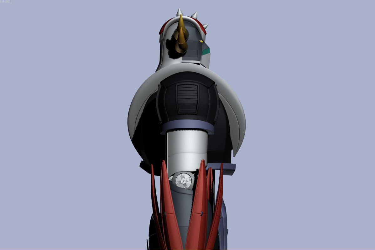 Grendizer 3D model 3D model rigged | CGTrader
