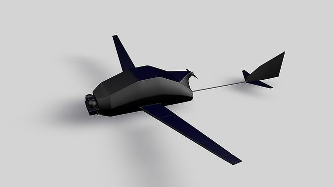 3D model UAV Military Drone 3d Model VR / AR / low-poly | CGTrader