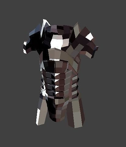 3D model Lowpoly Medieval Armor VR / AR / low-poly | CGTrader