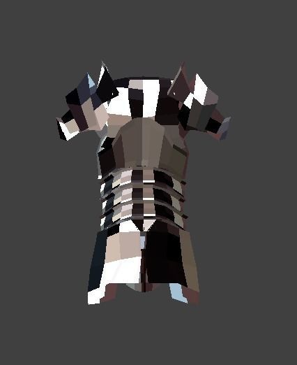 3D model Lowpoly Medieval Armor VR / AR / low-poly | CGTrader