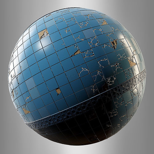Broken Tiles Subway Seamless Texture | CGTrader