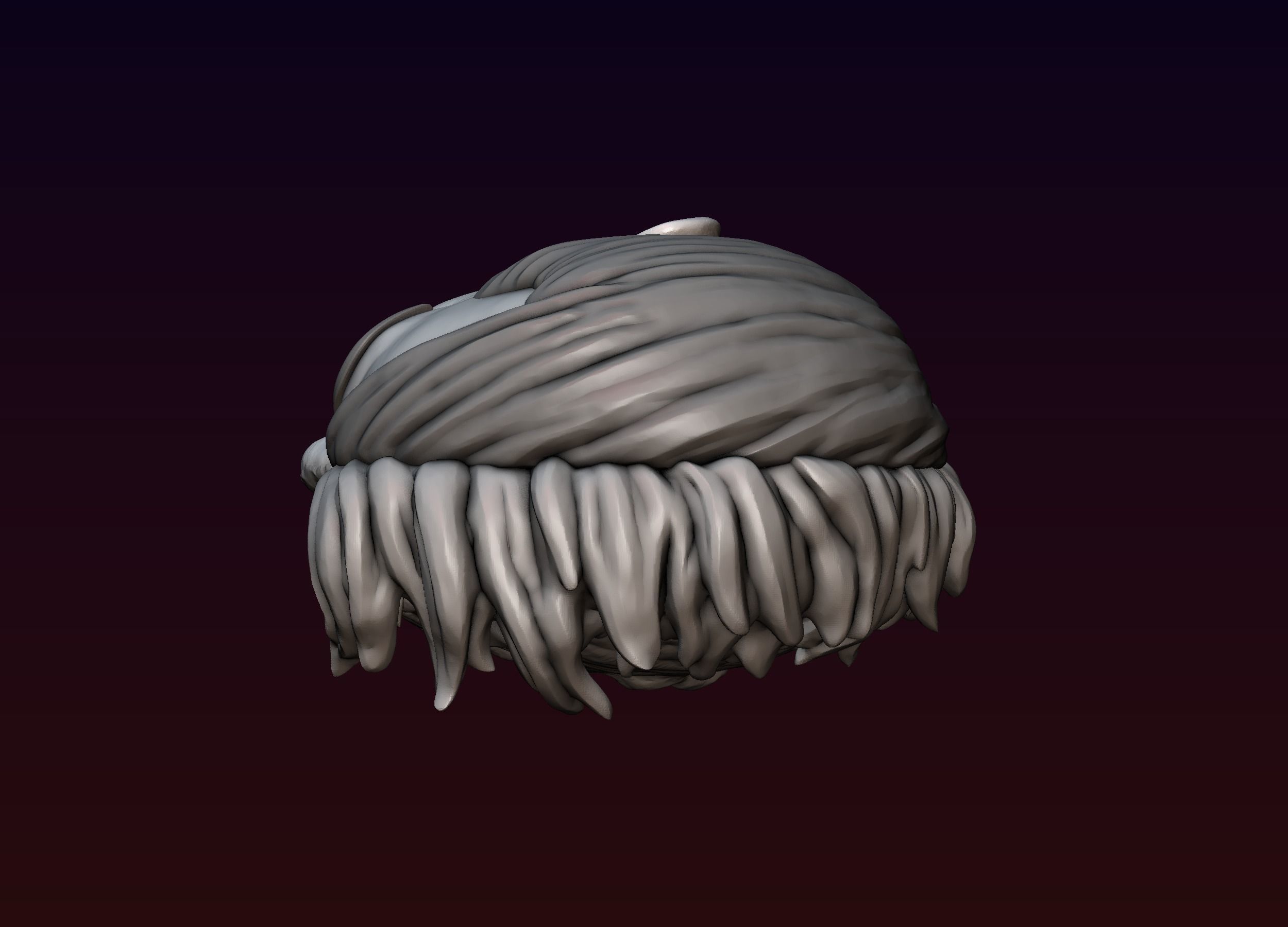 Two-Face 3D model 3D printable | CGTrader