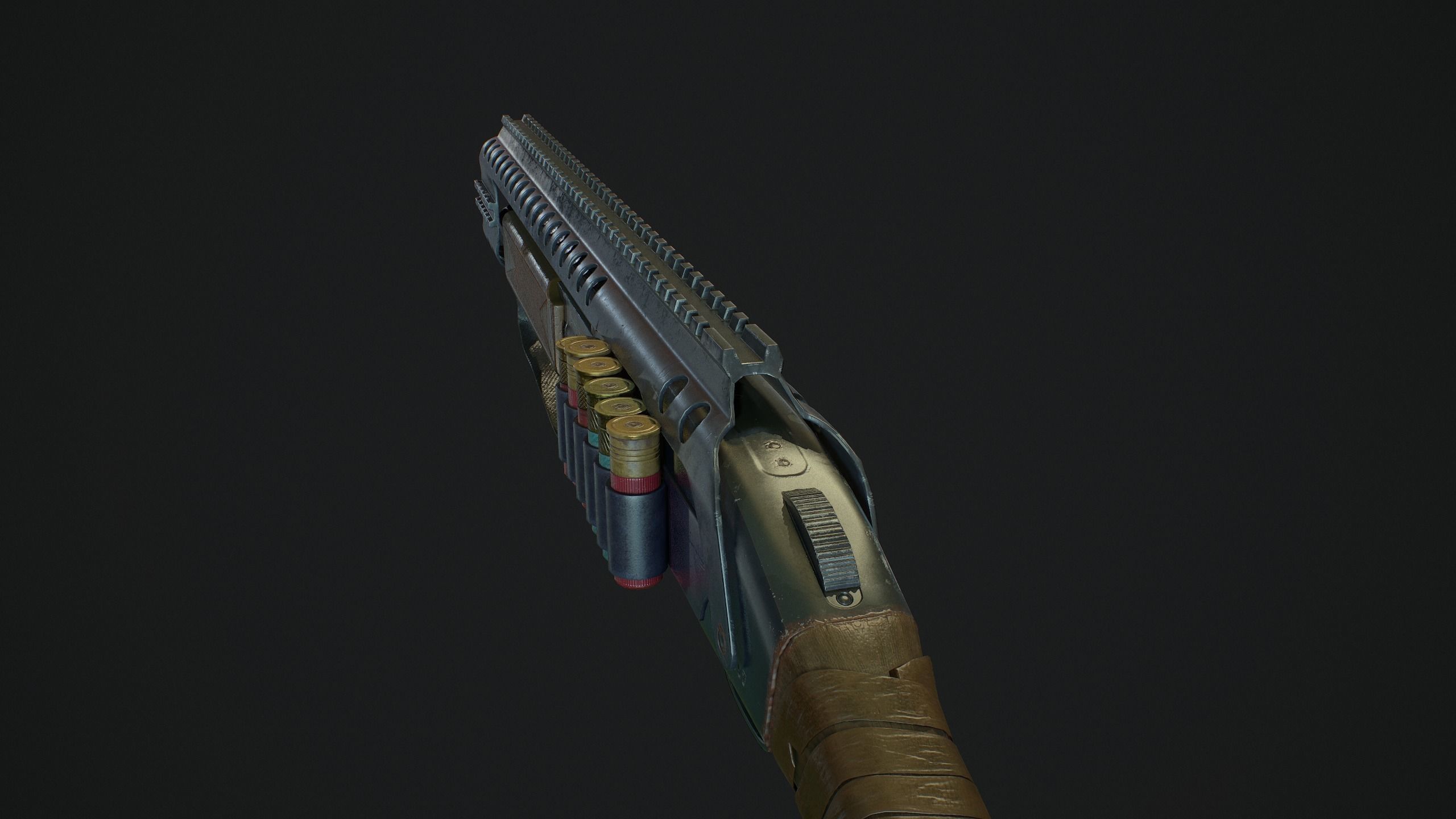 3D model Shotgun Mossberg Shockwave VR / AR / low-poly | CGTrader