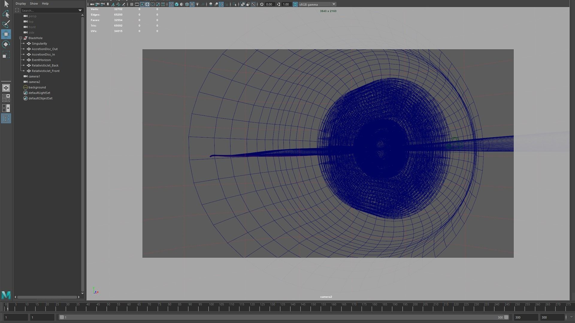 M87 Black Hole - Animated full scene 3D model animated | CGTrader