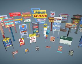 Sign 3D Models | CGTrader