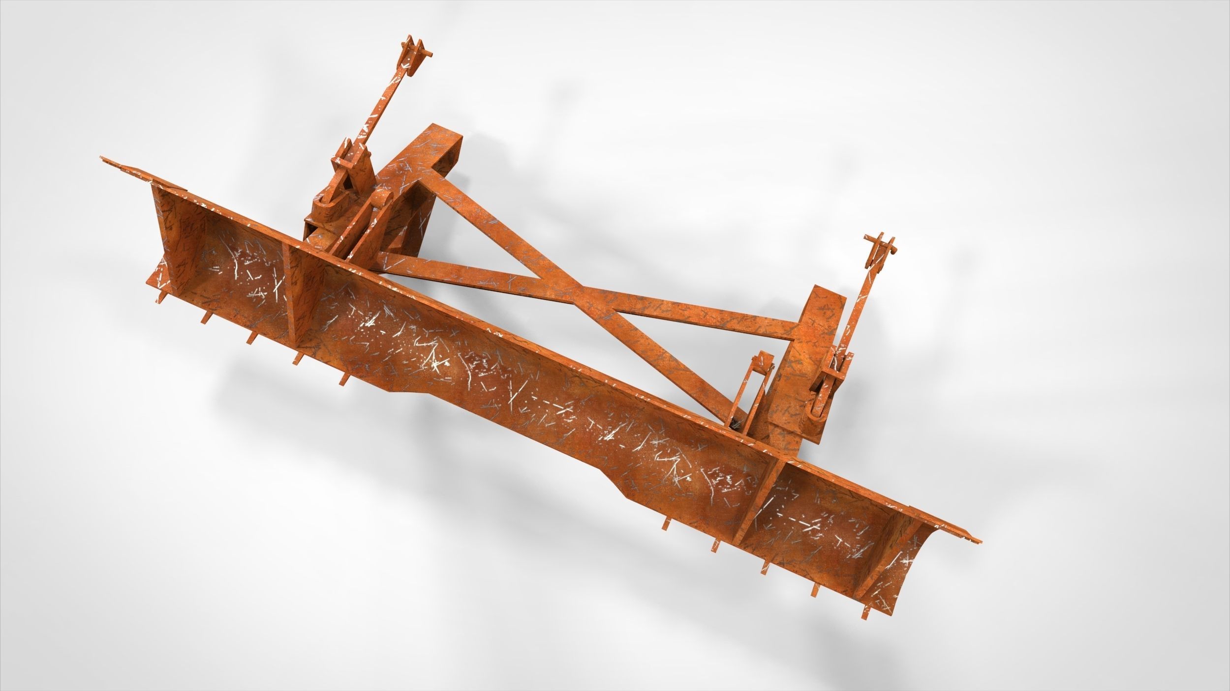 Excavator Bucket 3D model | CGTrader