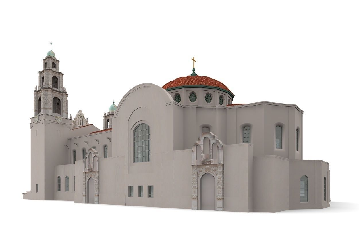 Mission San Francisco Asis 3D model | CGTrader
