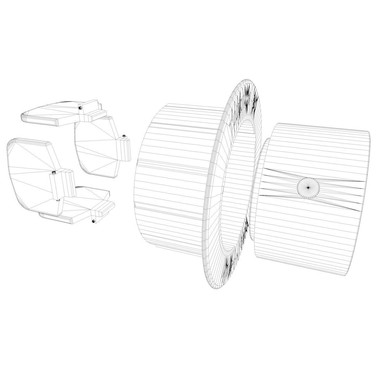Twistlok Two Part Barrel Lock free 3D model | CGTrader