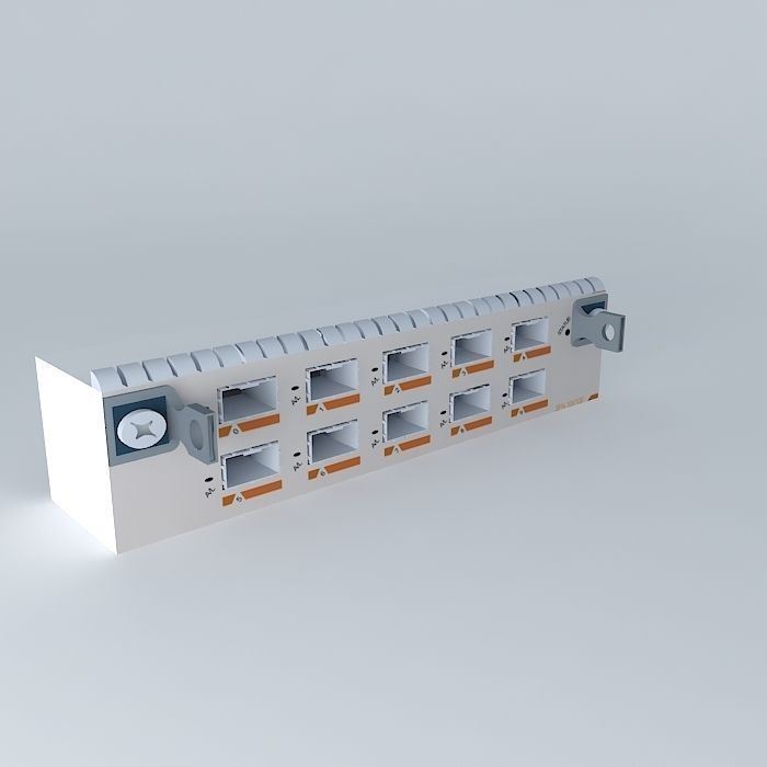 Cisco SPA-10XGE-SFP 3D model | CGTrader