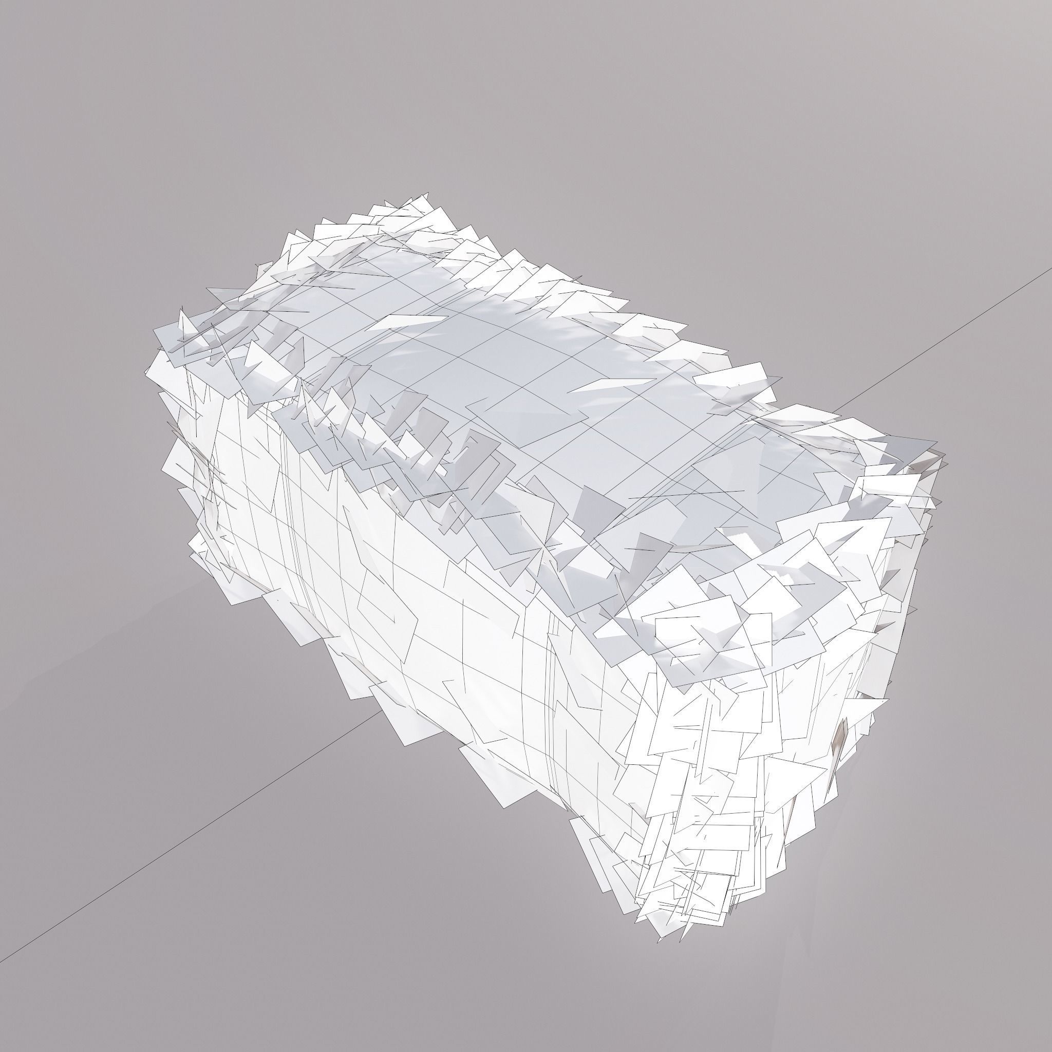 3D model Hay Bale VR / AR / low-poly | CGTrader