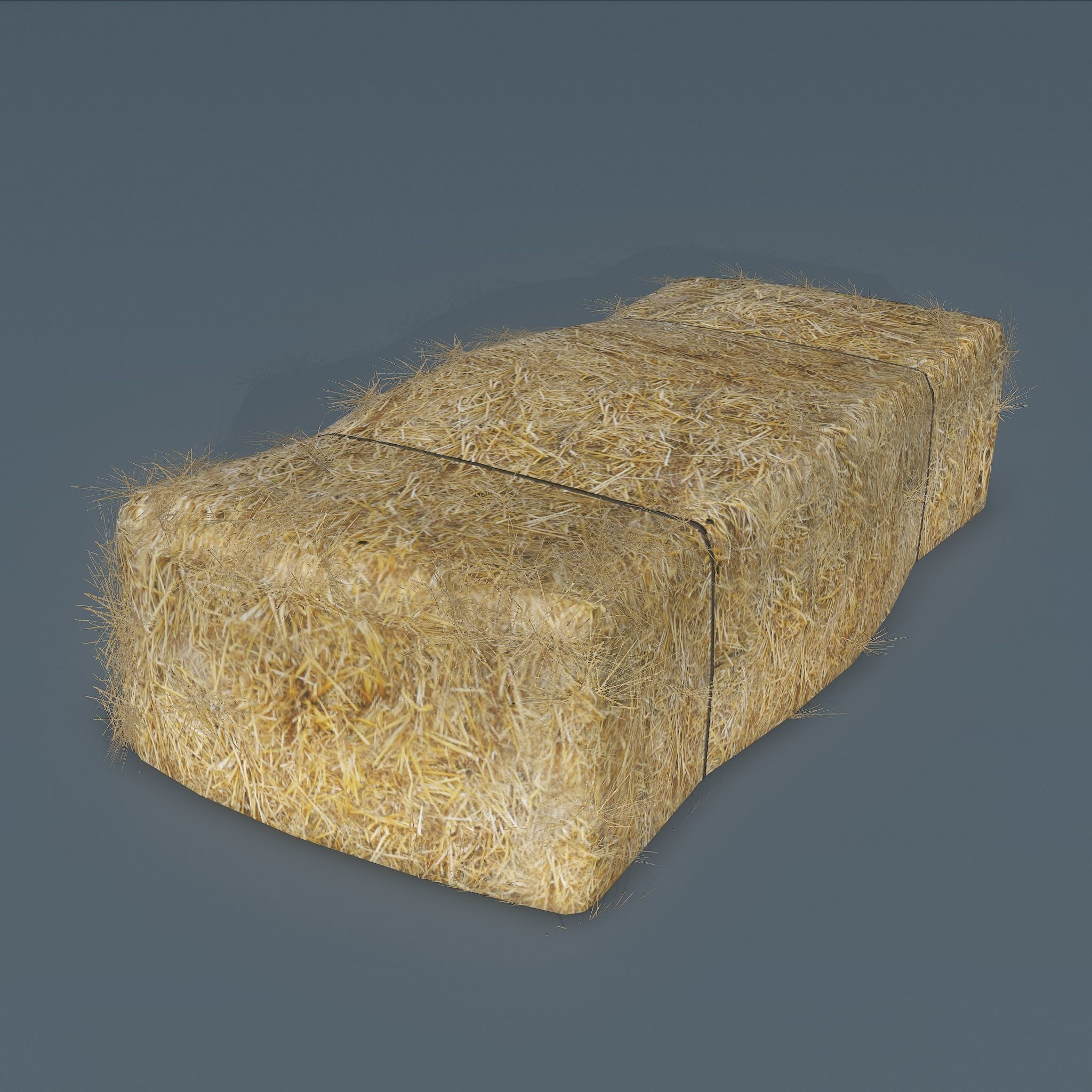 3D model Hay Bale VR / AR / low-poly | CGTrader