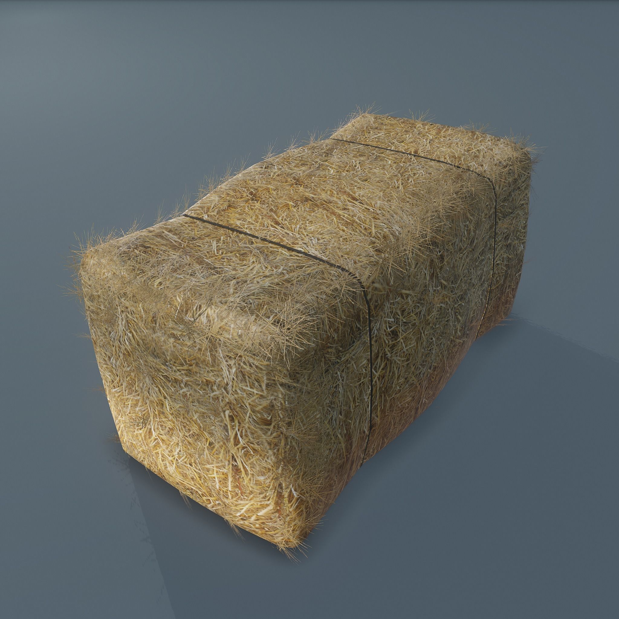 3D model Hay Bale VR / AR / low-poly | CGTrader