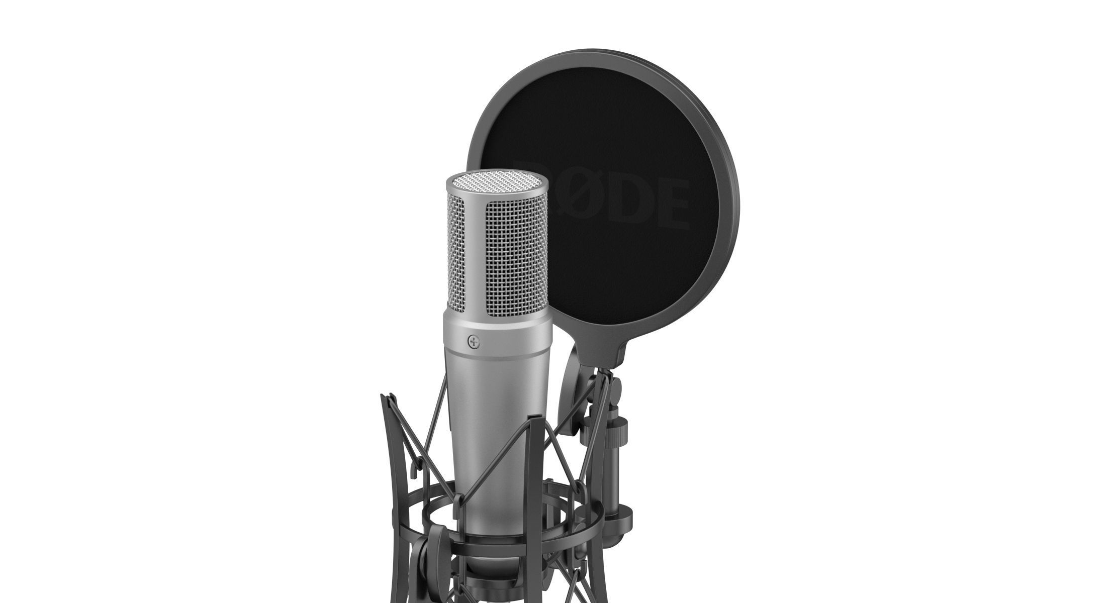 Rode Studio Microphone Stands with Filter 3D model | CGTrader
