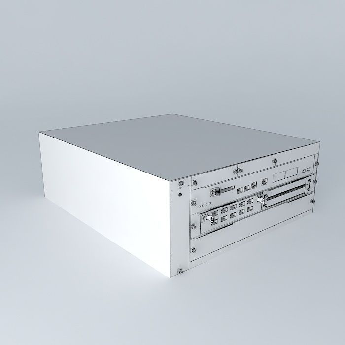 Cisco 7603s Router 3D model | CGTrader