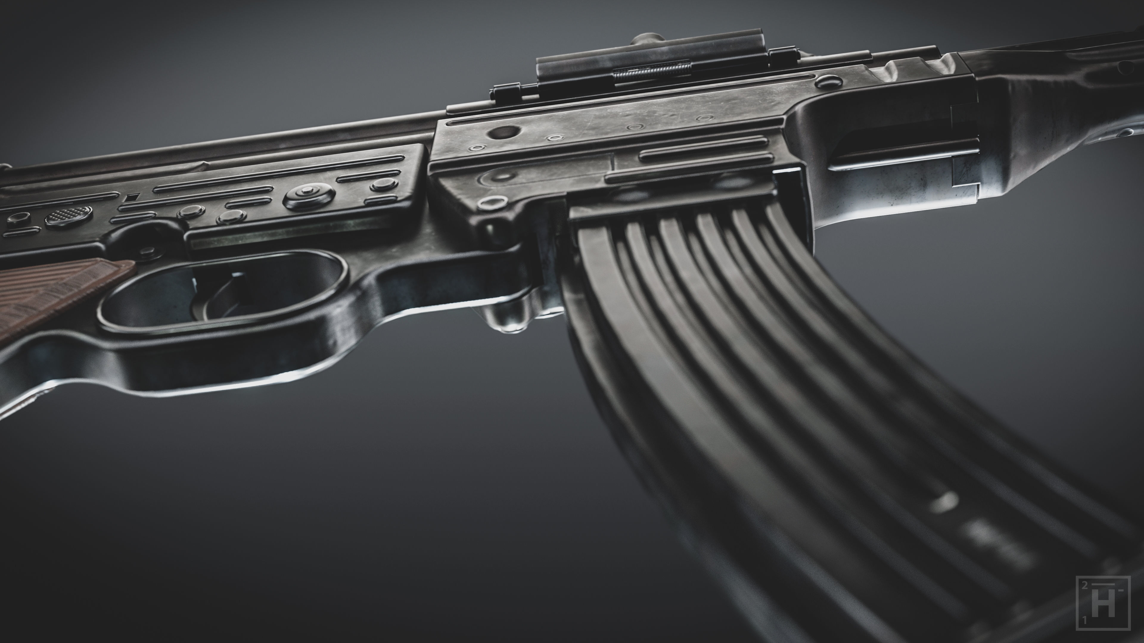 3D model StG-44 VR / AR / low-poly | CGTrader