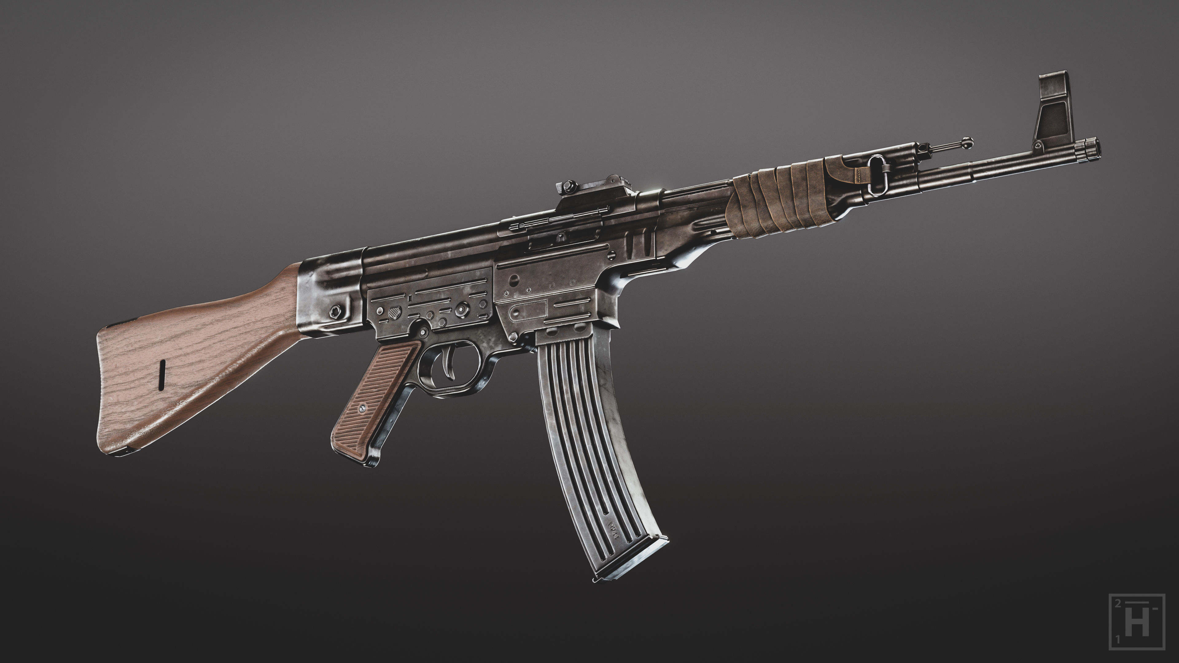 3D model StG-44 ak - rifle VR / AR / low-poly | CGTrader