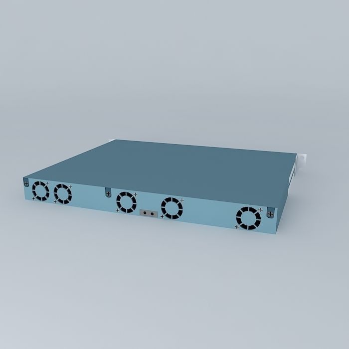Cisco 7301 Router 3d Model Cgtrader