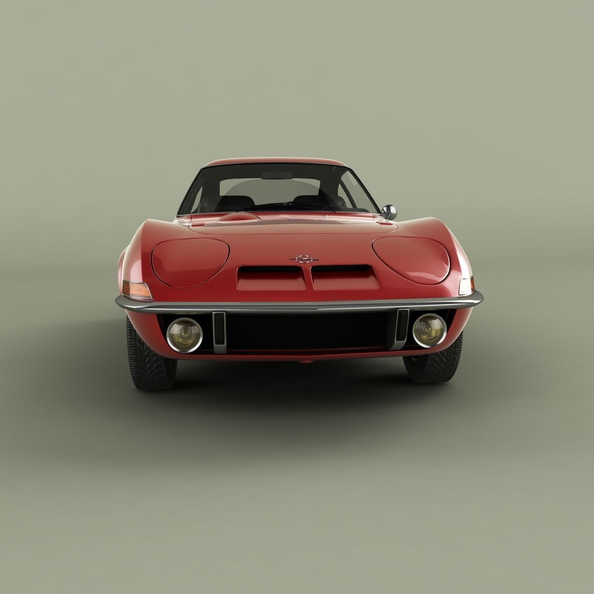 Opel GT 3D model | CGTrader