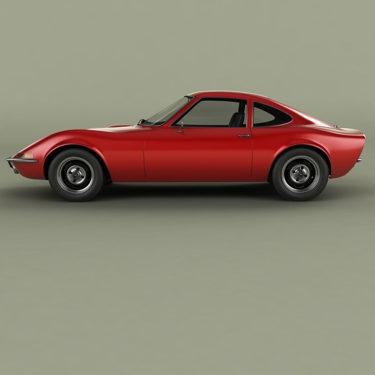 Opel GT 3D model | CGTrader