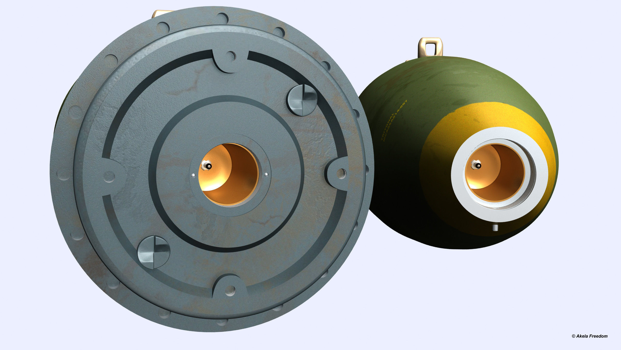 MK-84 Bomb 3D model | CGTrader