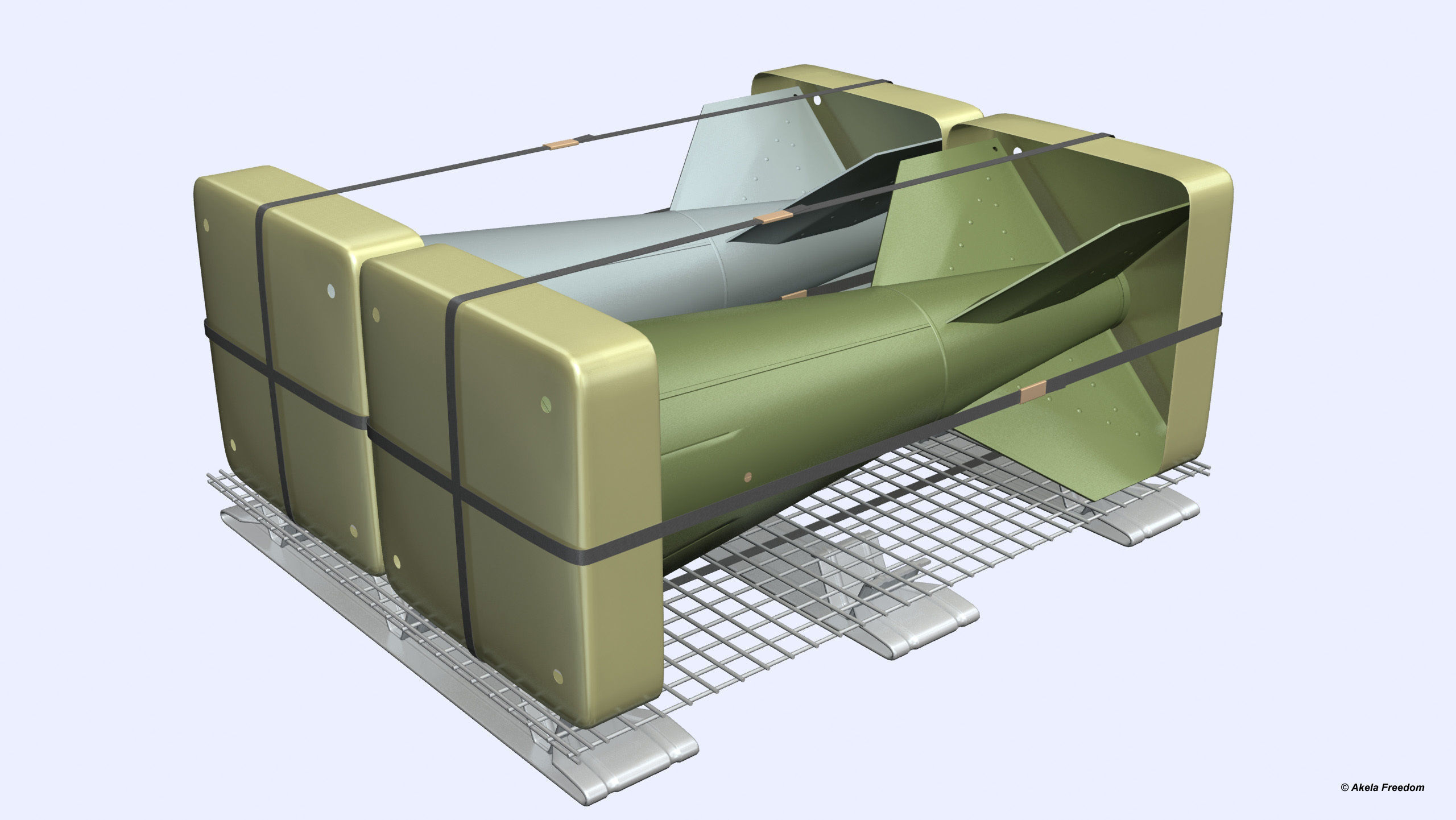 MK-84 Bomb 3D model | CGTrader
