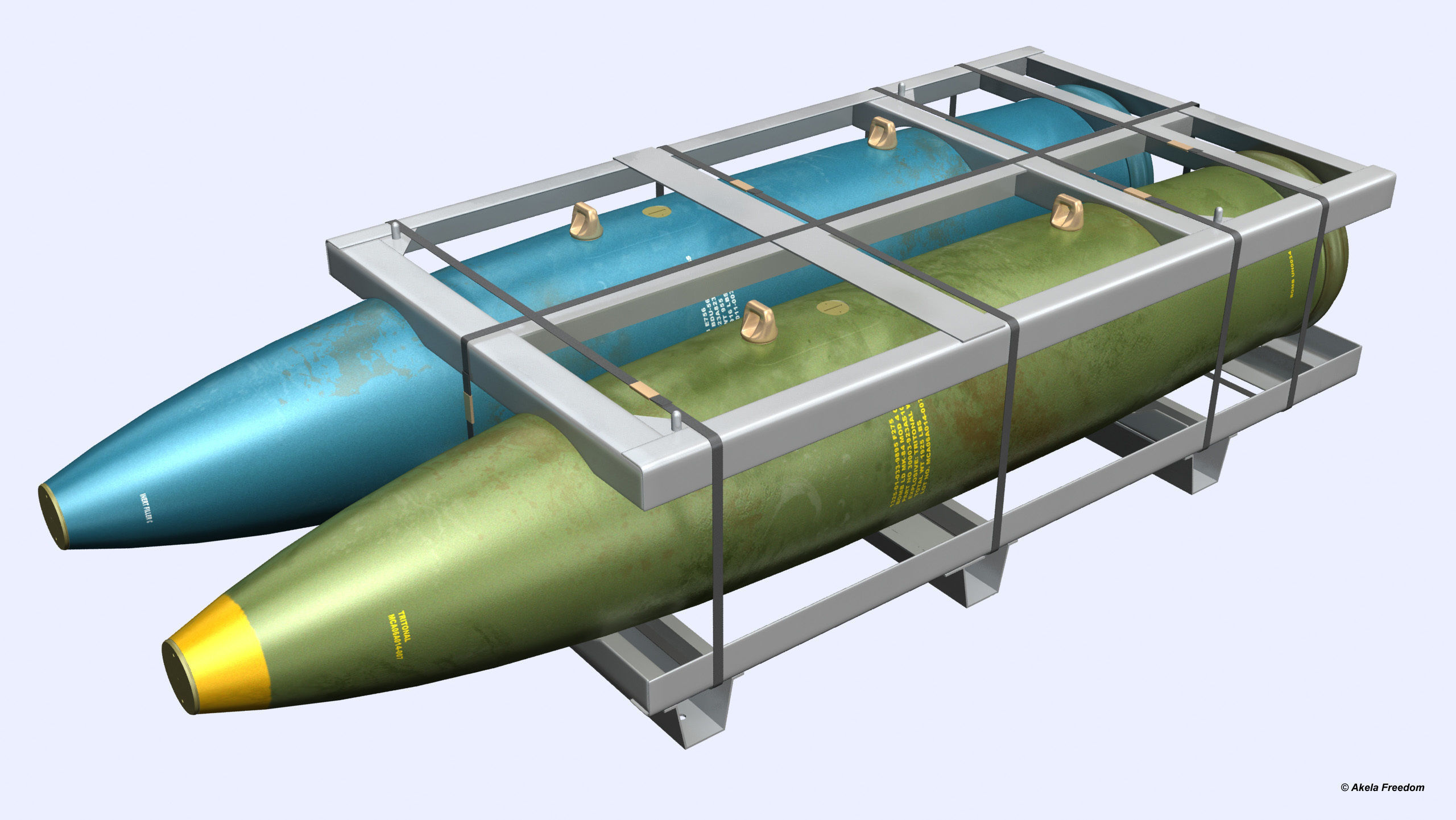 MK-84 Bomb 3D model | CGTrader