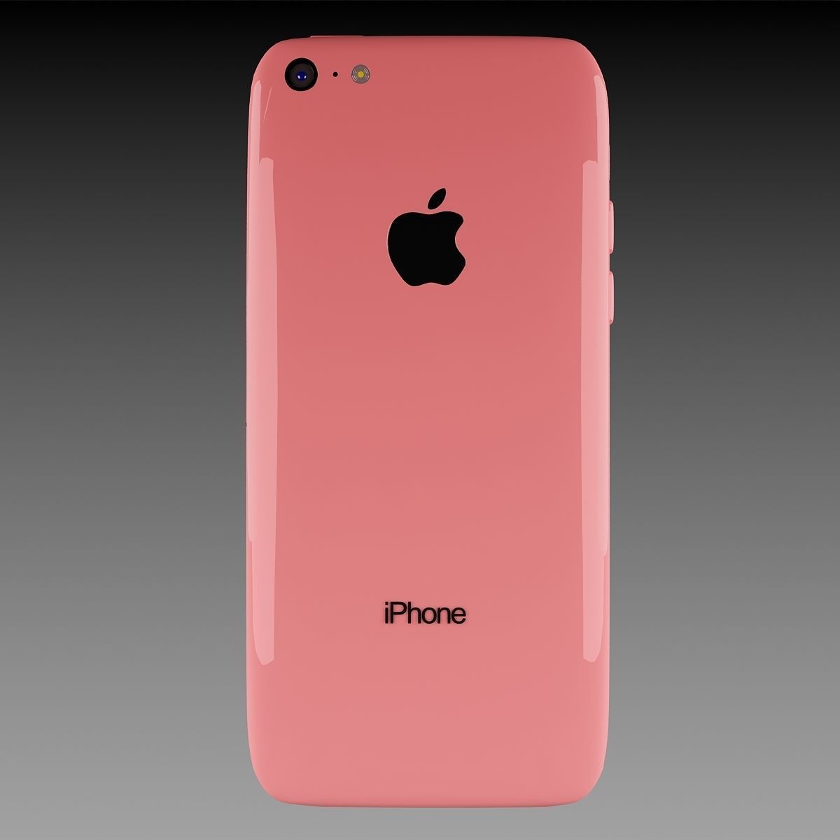 Apple iPhone 5c Red 3D model | CGTrader