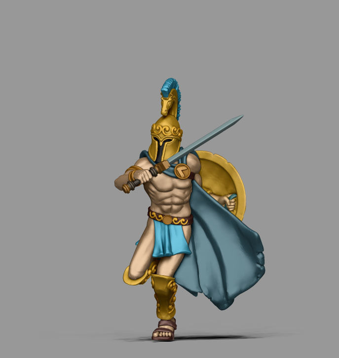 Greek - Hylas 35mm scale - 3D print model 3D model 3D printable | CGTrader