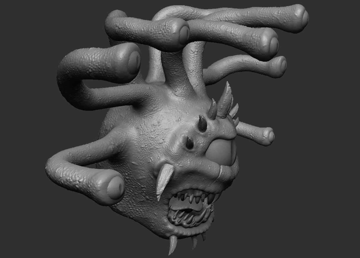 Beholder - 3D Print Concept free 3D model 3D printable | CGTrader