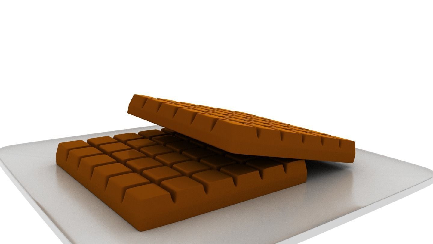 Chocolate 3D model | CGTrader