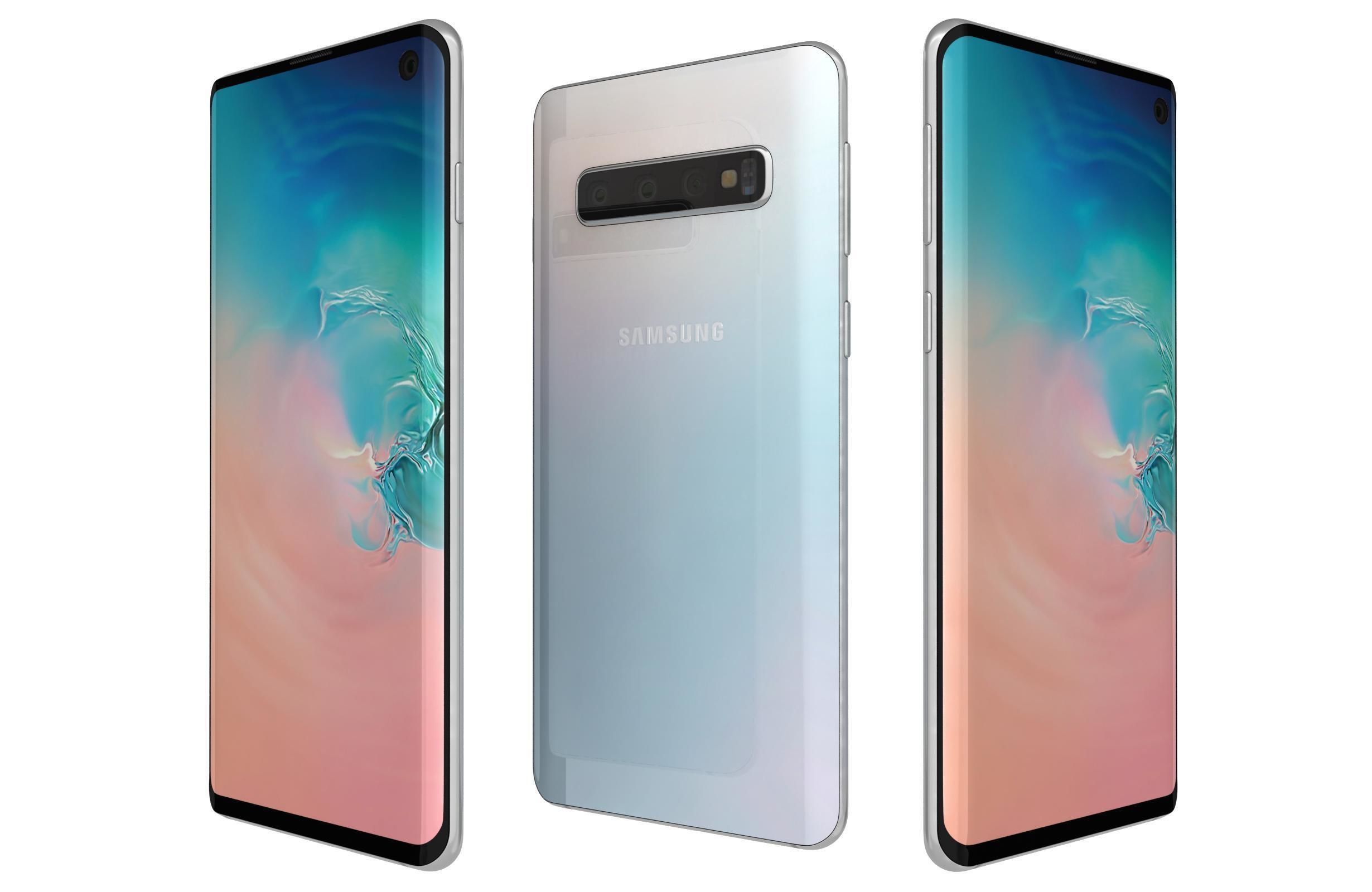 Samsung Galaxy S10 All Colors 3D model | CGTrader