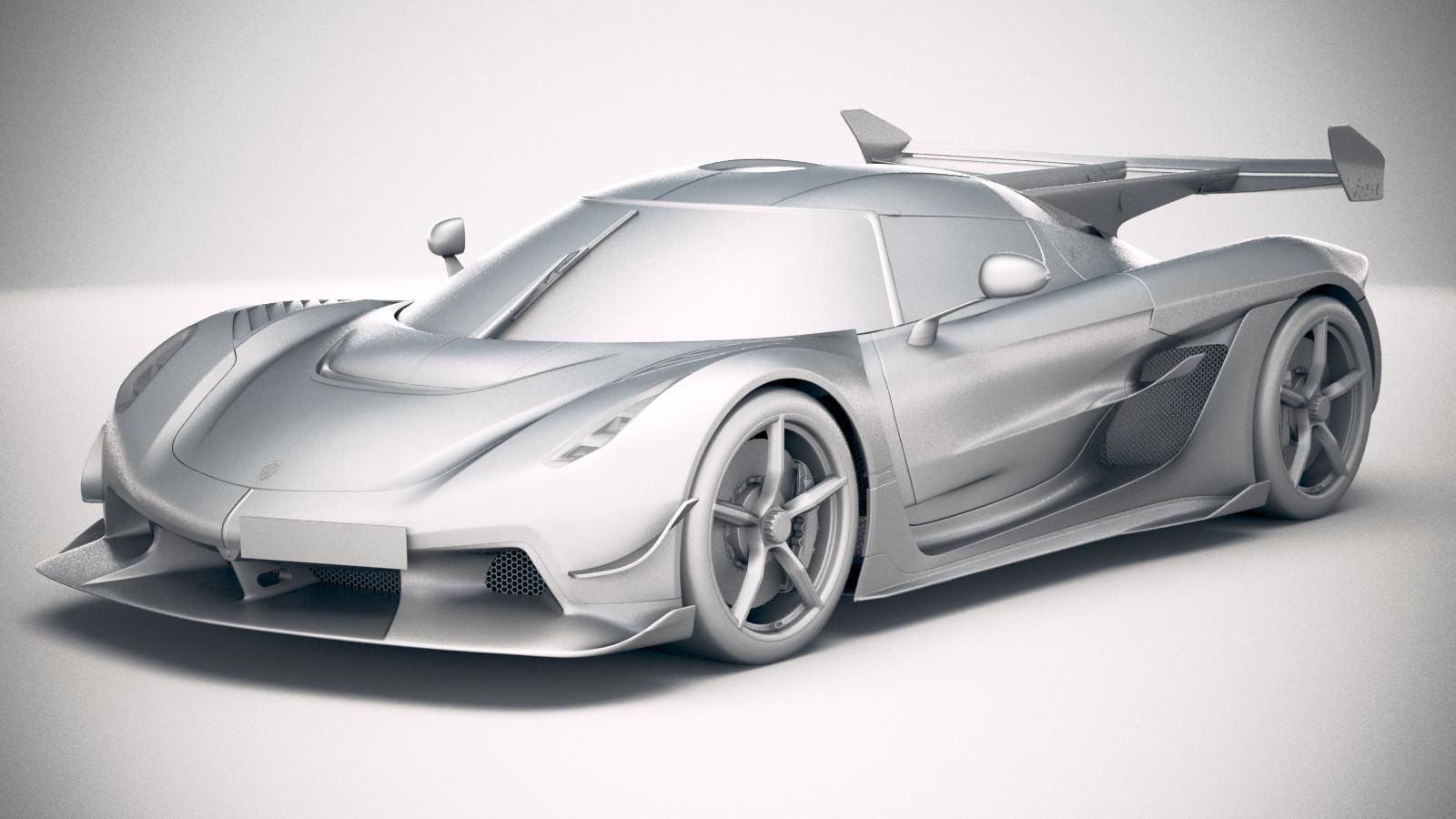 Koenigsegg Jesko 2020 3D model | CGTrader