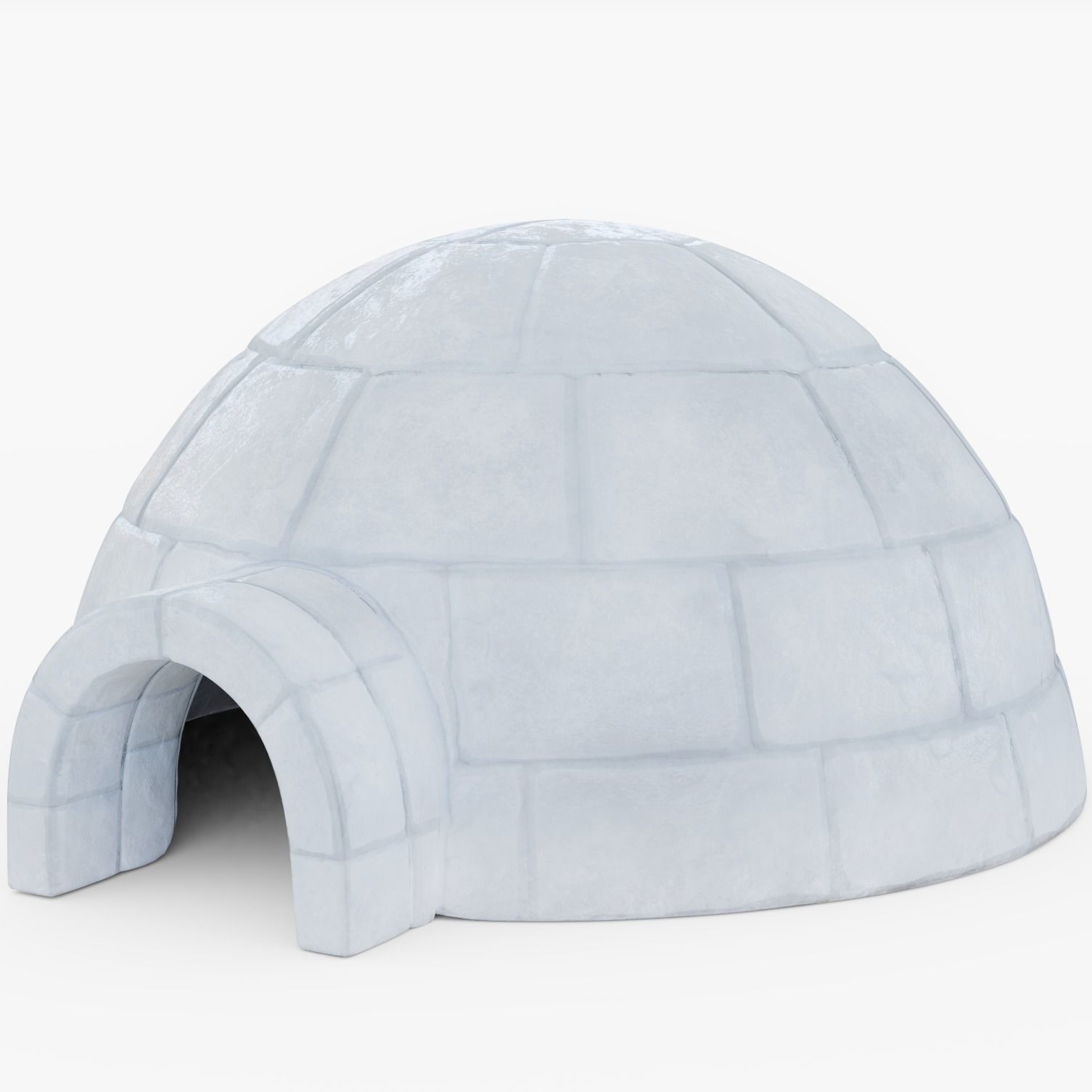 3D asset VR / AR ready Igloo | CGTrader