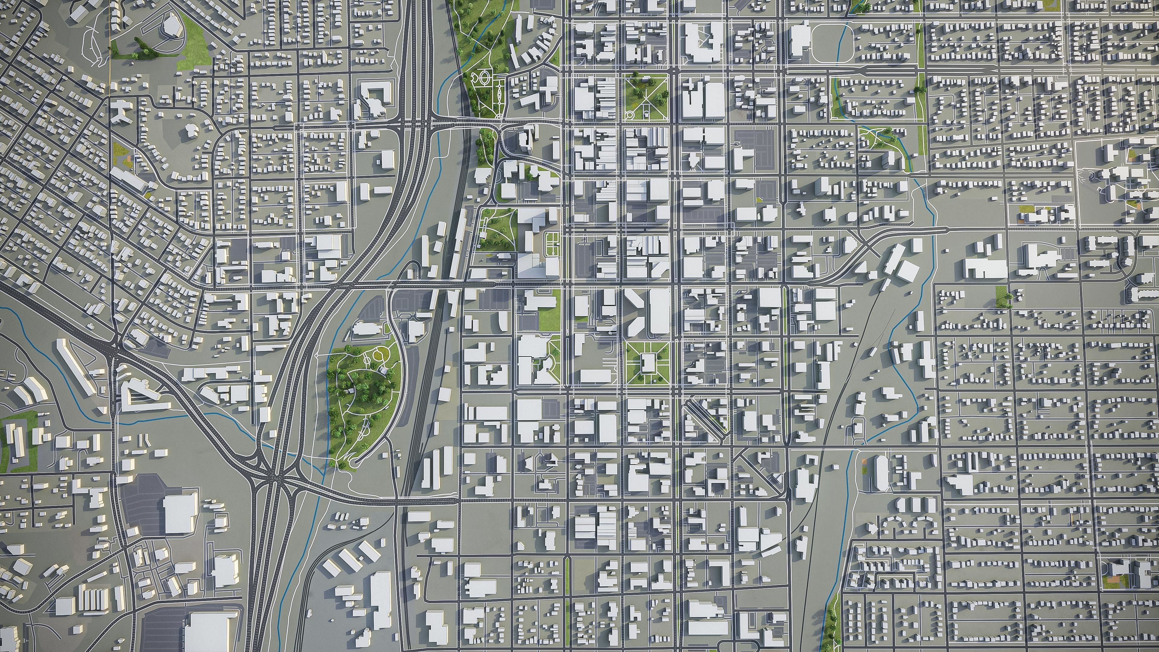 3D model Colorado Springs VR / AR / low-poly | CGTrader