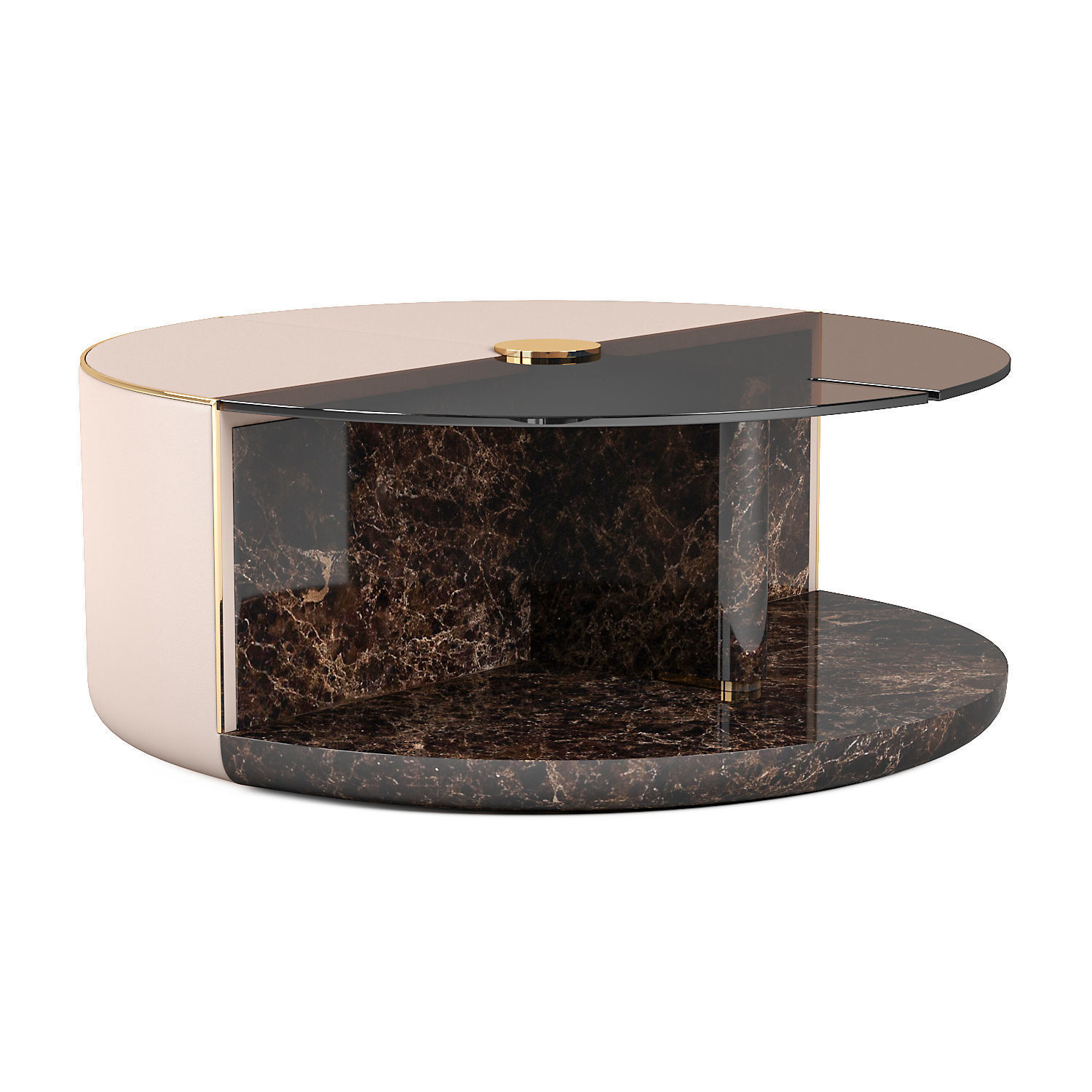 Turri ECLIPSE Round coffee tables 3D model | CGTrader