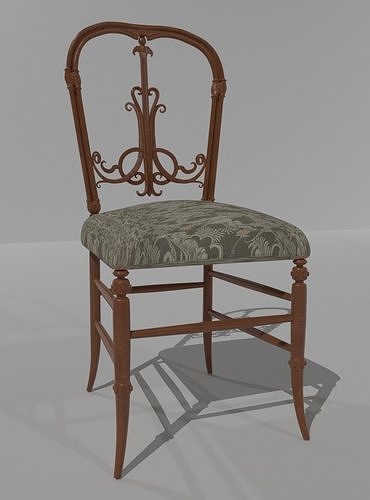 Antique Victorian Chair 3D model | CGTrader