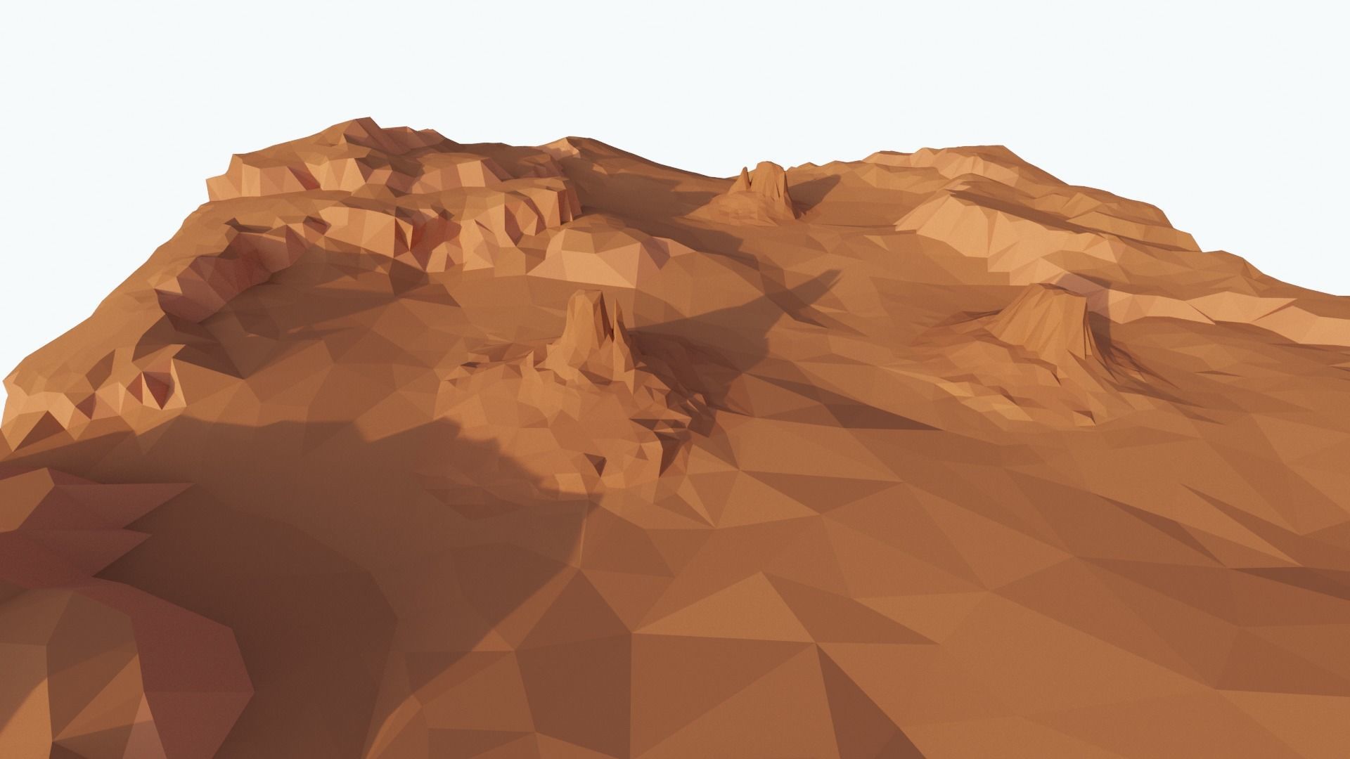 3D model Arizona Desert Lowpoly VR / AR / low-poly | CGTrader