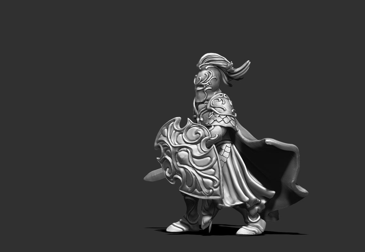 Paladin 35mm scale 3D model 3D printable | CGTrader
