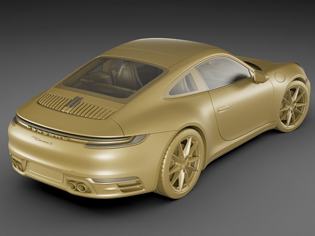 Porsche 911 992 Coupe 2019 3D model | CGTrader