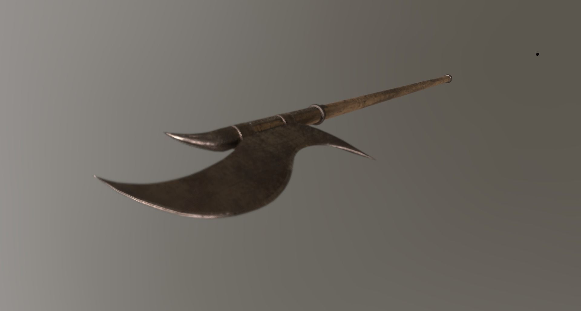 3D model Medieval Bardiche VR / AR / low-poly | CGTrader